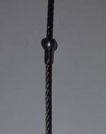 2mm – 2.5mm wire shank swage ball – Essex Rigging