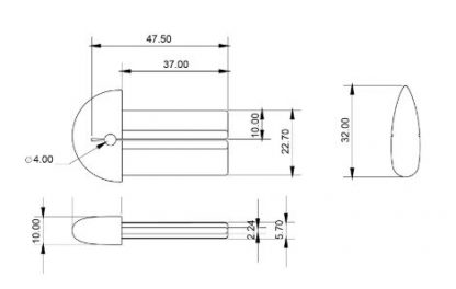 Spreader end cap – Essex Rigging